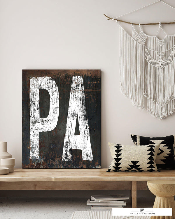 Ultimate Keystone State Decor Pennsylvania Home State Art: Where Farmh ...