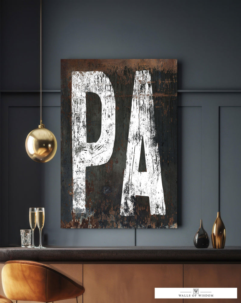 Ultimate Keystone State Decor Pennsylvania Home State Art: Where Farmh ...