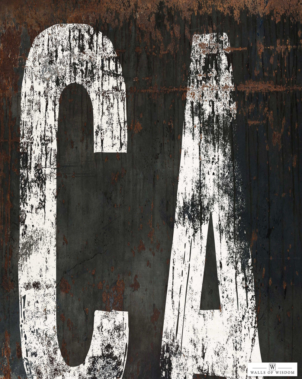 Walls of Wisdom | Large Wall Art Murals & Rustic Western Decor