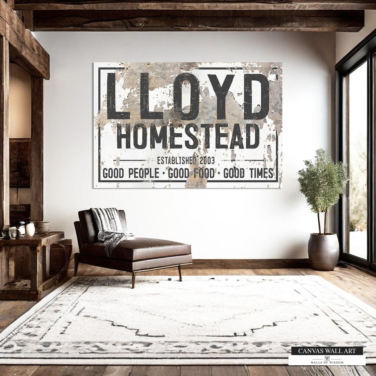 Walls of Wisdom | Large Wall Art Murals & Rustic Western Decor