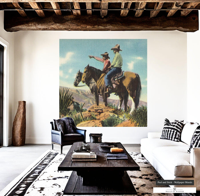 Walls of Wisdom | Large Wall Art Murals & Rustic Western Decor